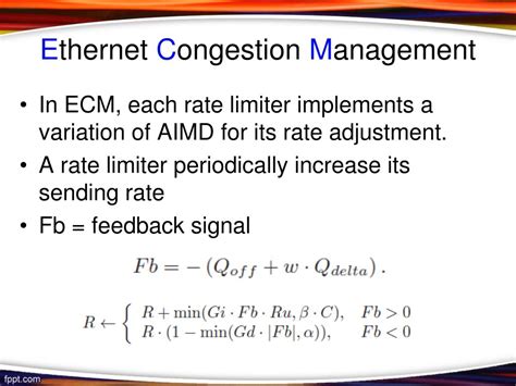 Ppt Differentiated Congestion Management Of Data Traffic For Data