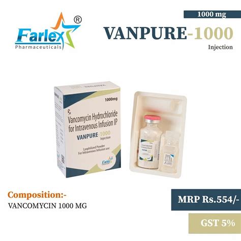 Vancomycin 1000 Mg At Rs 554vial Pharmaceutical Injectables In