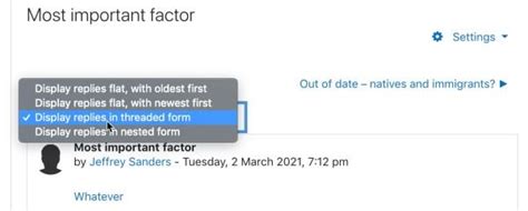 Using Forum MoodleDocs
