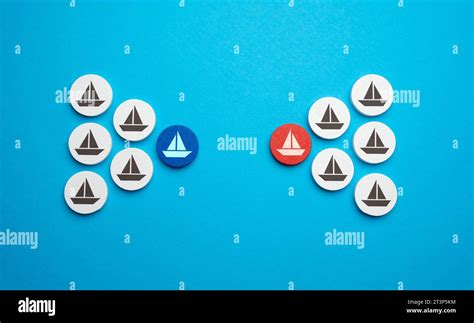 Competition Between Two Teams Arrange A Team Competition Rivalry To