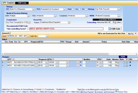 Practice Management Software With Intergrated Procedure Codes