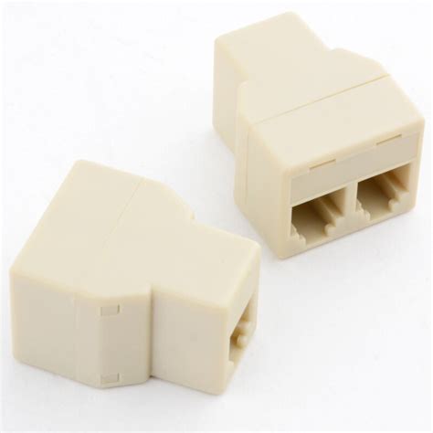 10pcs Yituo Two Head To Rj45 Adapter Cable Tee One Vicedeal