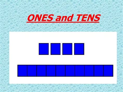 PPT ONES And TENS PowerPoint Presentation Free Download ID