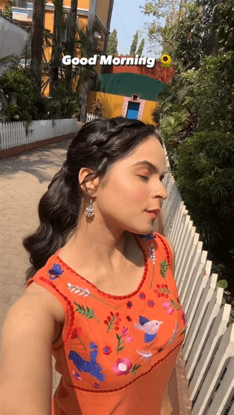 Palak Sindhwani In Orange Dress Rpalakksindhwani