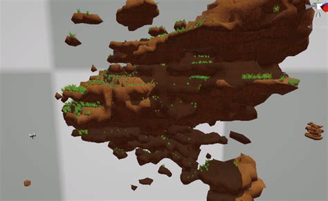 Procedurally Generated Floating Islands In Unity Using Marching Cubes