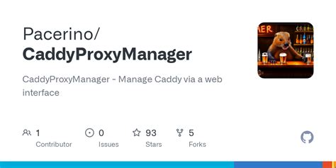 Github Pacerinocaddyproxymanager Caddyproxymanager Manage Caddy