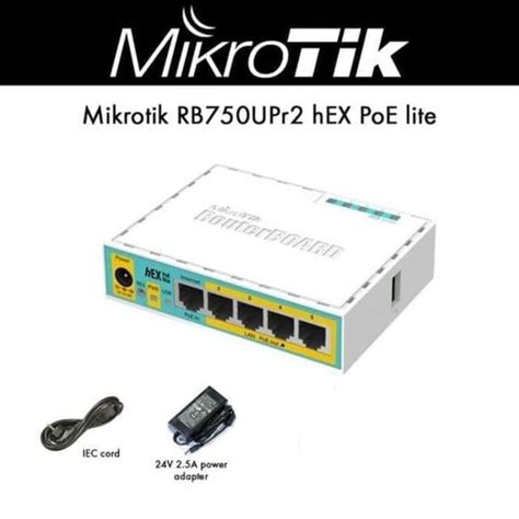Mikrotik Routerboard RB750UPr2 With PoE Output Lazada Indonesia