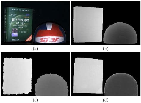 A Color Scene B Depth Map Acquired By The Proposed Method C