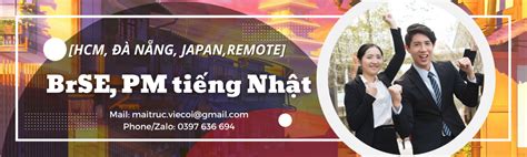 Hcm Đà Nẵng Japan Remote Jobs Brse Pm Tiếng Nhật Truc Huynh