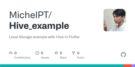 GitHub MichelPT Hive Example Local Storage Example With Hive In Flutter