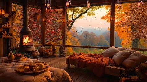 Cozy Autumn Morning Ambience With Nature Sounds