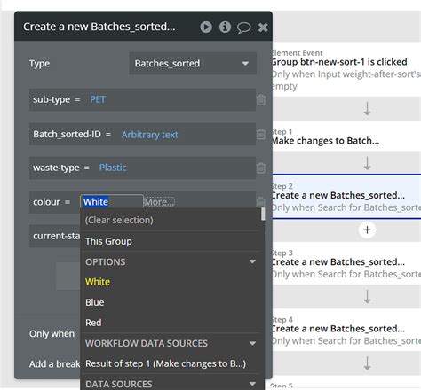 Create A Multiple Database Records With Different Fields Database Bubble Forum