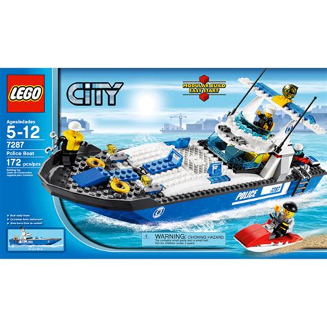 Legolikers Lego City Police Boat