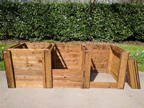 Wooden Compost Bin Sturdy Design Archwood Greenhouses