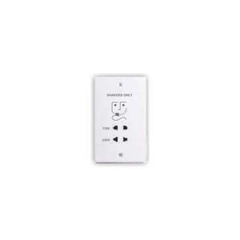 Greatwhite Fiana Shaver Socket Transformer 20304 Wh Bathroom Shaver Greatwhite Fiana Shaver Socket Transformer 20304 Wh Bathroom Shaver