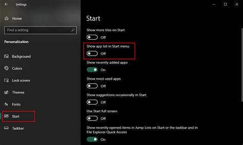 How To Add Or Remove All Apps List In Start Menu On Windows