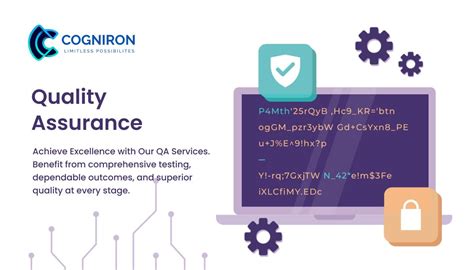 Cogniron Technology Solutions On Linkedin Qa Qualityassurance Productexcellence Cogniron
