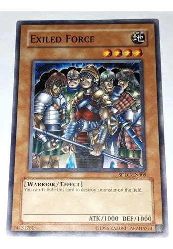 Exiled Force Yugioh Tcg Sdde En009 Exiled Force Inglés Mercadolibre