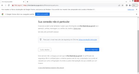 Erro Ao Gerar Nfce Erro 2148073481 Nfc E Nota Fiscal Do Consumidor
