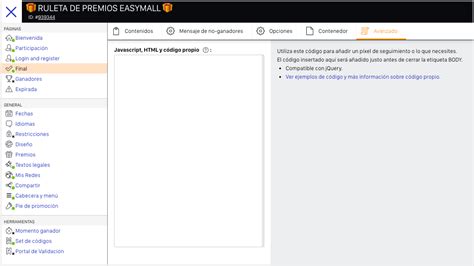 Cómo Insertar Código Javascript O Html Propio En La Promoción