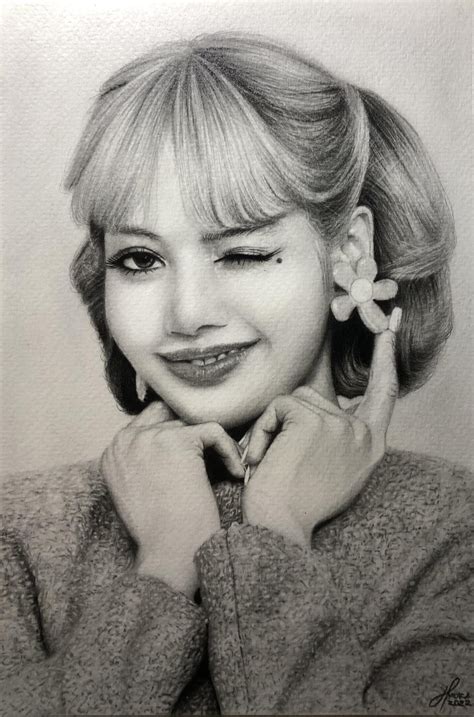 Lisa Fanart ️🤍 Rlalisa