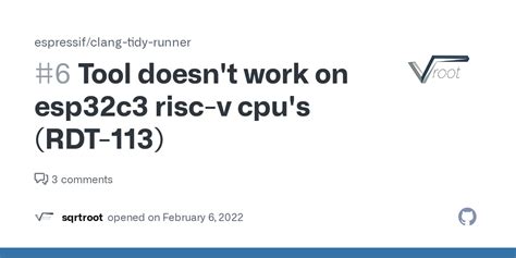 Tool Doesnt Work On Esp32c3 Risc V Cpus Rdt 113 · Issue 6