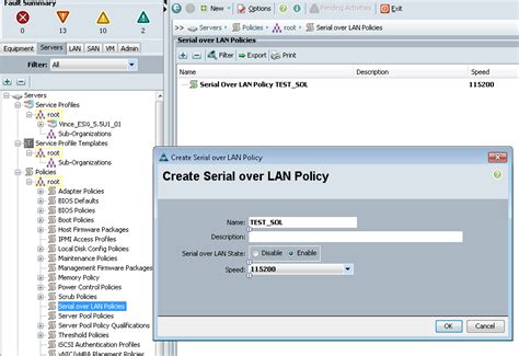 utilizing sol logging for serial redirect on ucs cisco