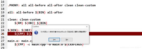 Bin Obj Cpp Linkobj O Bin Libs报错问题的解决 Csdn博客