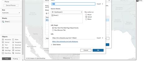 How To Add A Hyperlink In Dashboard Of Tableau