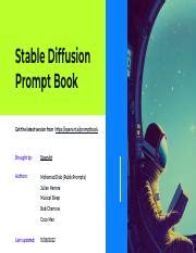 Stable Diffusion Prompt Book From OpenArt Pdf OpenArt Stable Diffusion Prompt Book