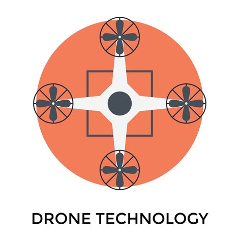 Trendy Drone Technology 15088534 Vector Art At Vecteezy