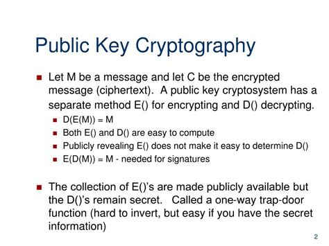 ppt elgamal public key cryptography powerpoint presentation free