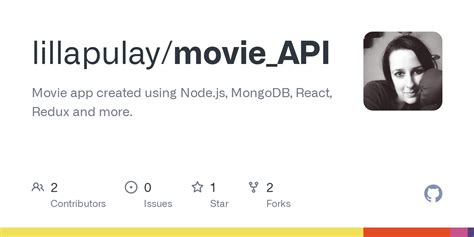 github lillapulay movie api movie app created using node js mongodb