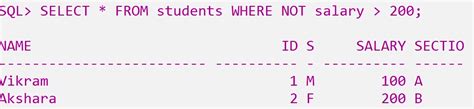 AND OR NOT Logical Connectors In SQL Made Easy Lec