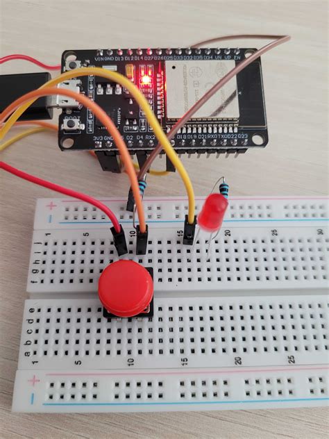 Building A Simple LED And Button Interface With Rust On ESP
