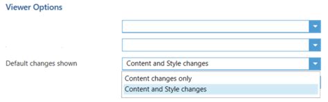Configuring Side By Side Comparison Settings Draftable