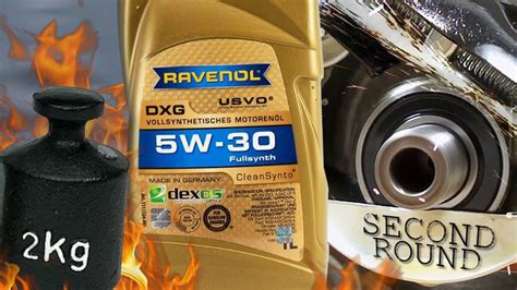 Ravenol DXG 5W30 Jak skutecznie olej chroni silnik? 2kg - YouTube