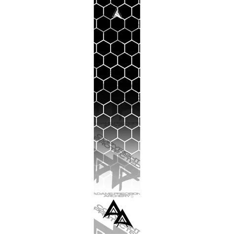 Apa Dissolving White Closed Hex Series Arrow Wrap Adams Precision Archery