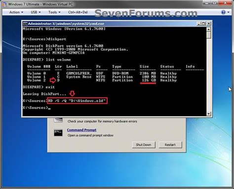 windows old folder delete tutorials