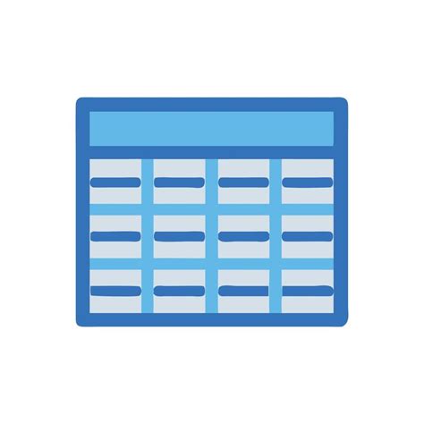 Data Table Icon For Analysis 54453561 Vector Art At Vecteezy