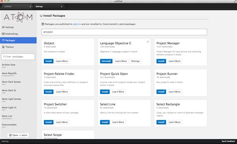 Sublimetext2 Creating A New Projectsite In Githubs Atom Editor