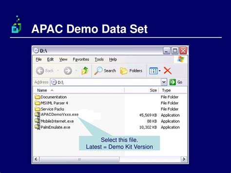 Ppt Installing And Configuring The Demo Data Set Powerpoint
