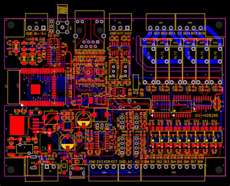 PCB ESP ETH RS IO Resources EasyEDA