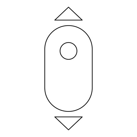 Scroll Down Computer Mouse Icon Black Color Vector Illustration 5216072 Vector Art At Vecteezy