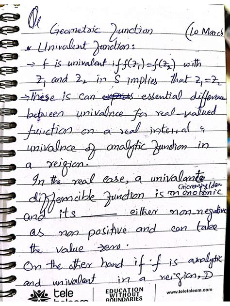 Univalent Function Pdf