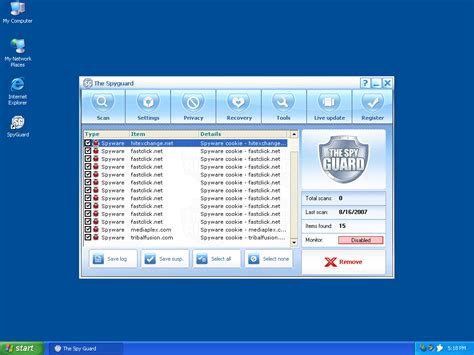 Remove SpyGuard Removal Guide