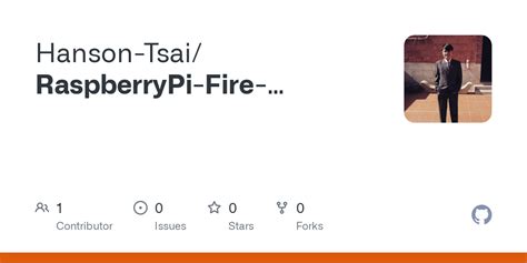 GitHub Hanson Tsai RaspberryPi Fire Detection