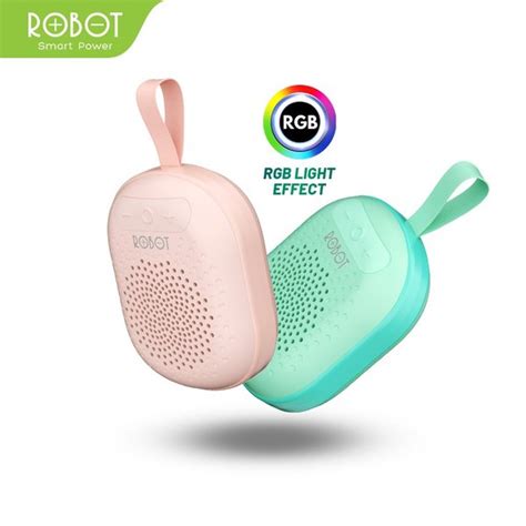 Jual Robot Rb20 Tws Speaker Bluetooth 5 1 Mini Portable With Rgb Light Di Lapak Jeqa Komputer