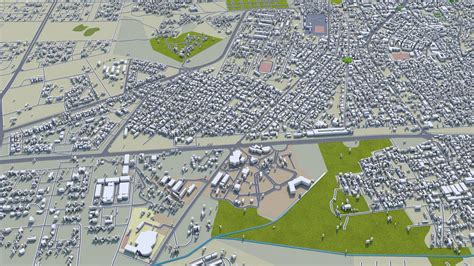 D Model Asmara City Eritrea TurboSquid