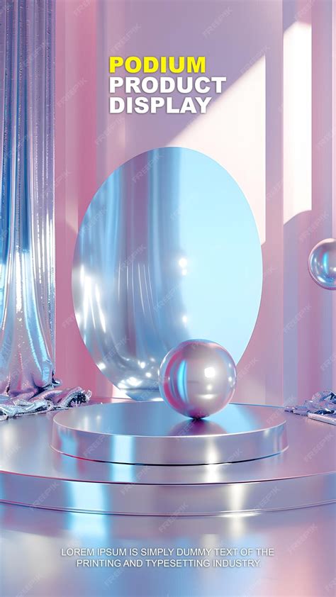 스토리 장면 포디움 무대 디스플레이 모 제품 프레젠테이션 장면 제품 디스플레 쇼케이스 프리미엄 Ai 생성 Psd